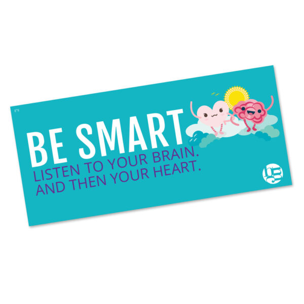 Be Smart Poster | Bat Mitzvah Clubs International